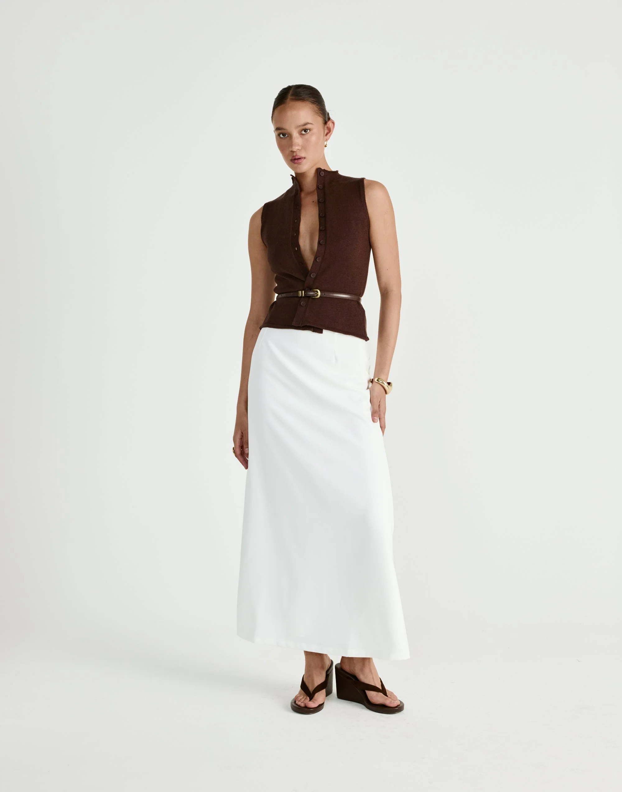Coen Top (Chocolate) - CHARCOAL